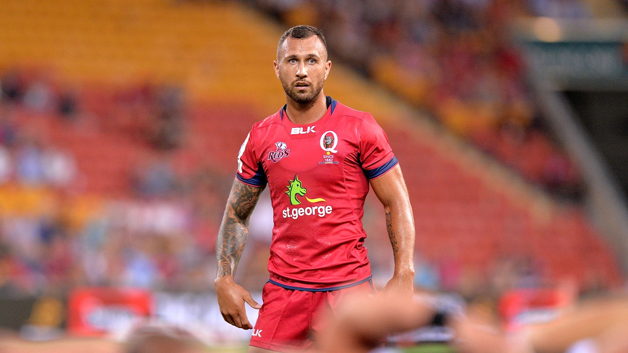 Quade Cooper Kicking