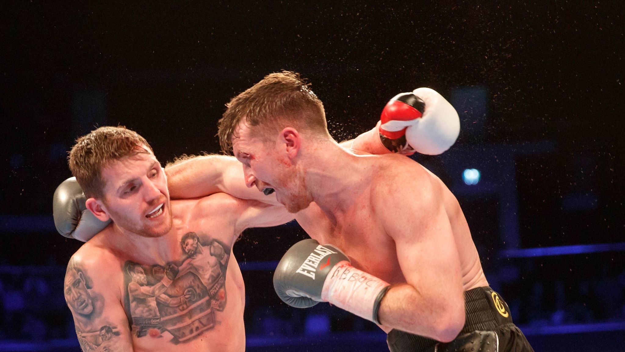 Robbie Barrett wins British lightweight title by out-pointing Scott ...