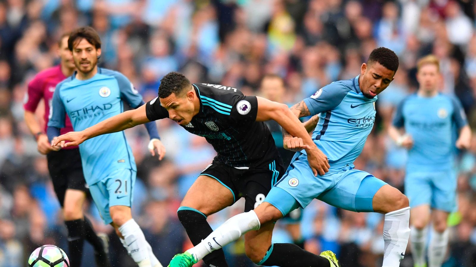 Watch match highlights of Man City 3-1 West Brom | Football News | Sky ...