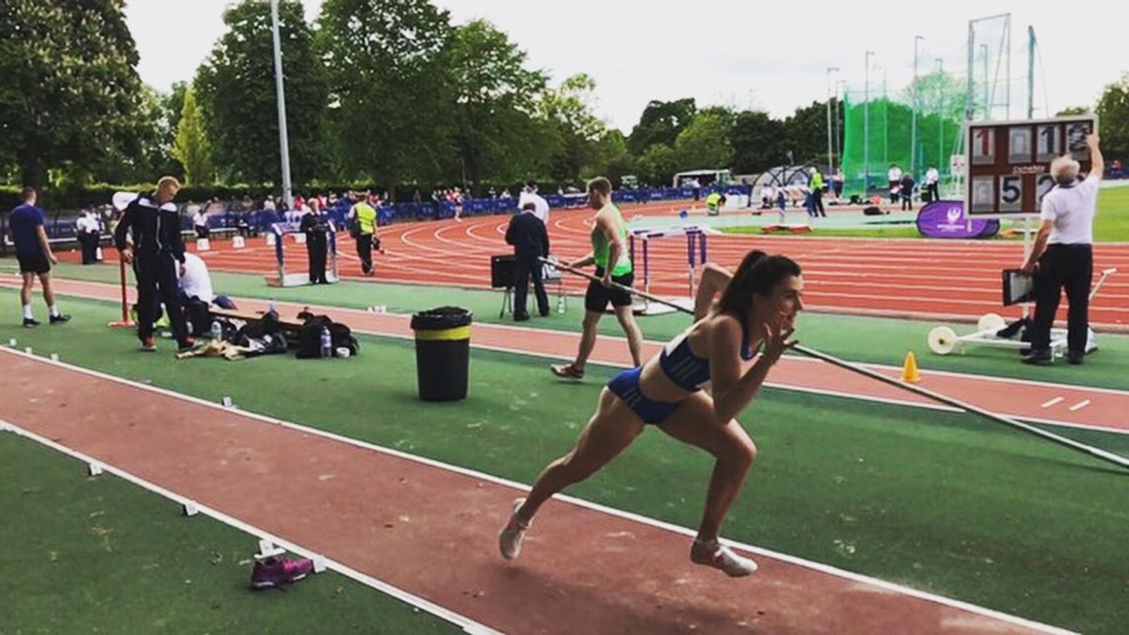 Sky Scholars Olivia Breen, Jessica Judd and Lucy Garner impress at ...