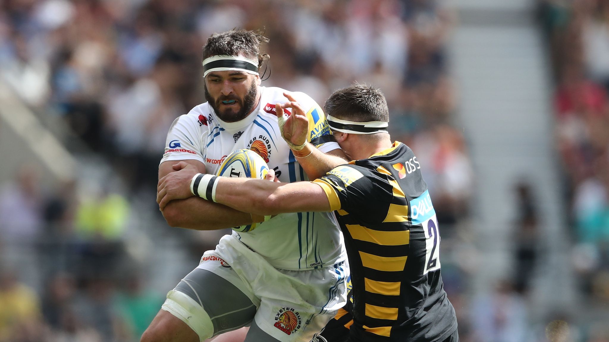 Exeter flanker Don Armand called into England squad for tour of ...