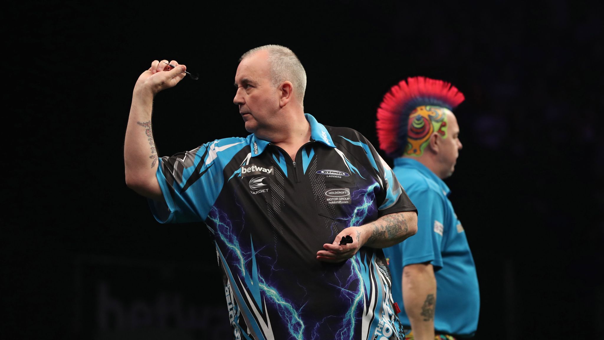 Phil Taylor takes on Peter Wright in the World Matchplay final | Darts ...