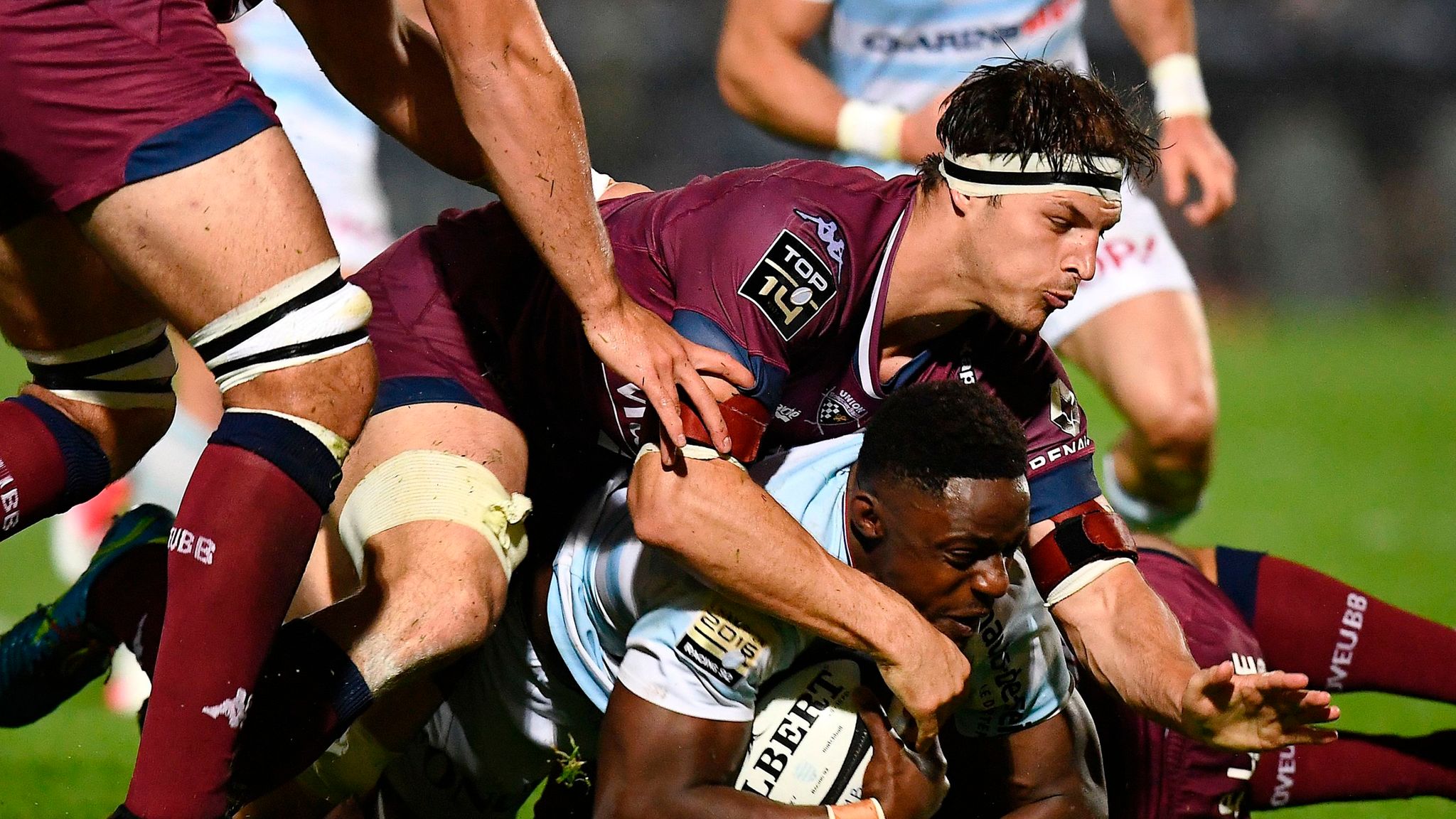 Dan Carter's late try guides Racing 92 into the Top 14 semis | Rugby ...