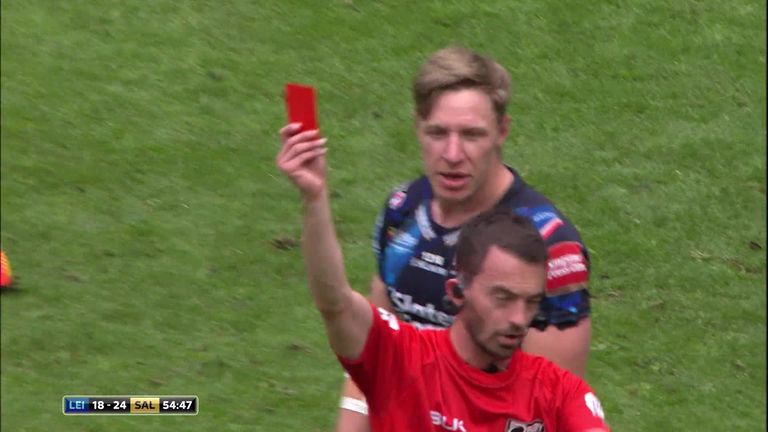 Higson sent off against Salford | Video | Watch TV Show | Sky Sports