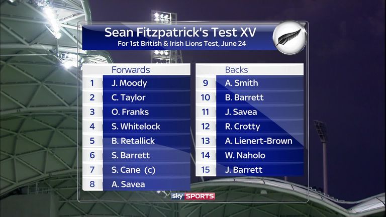 Sean Fitzpatrick's All Blacks XV | Video | Watch TV Show | Sky Sports