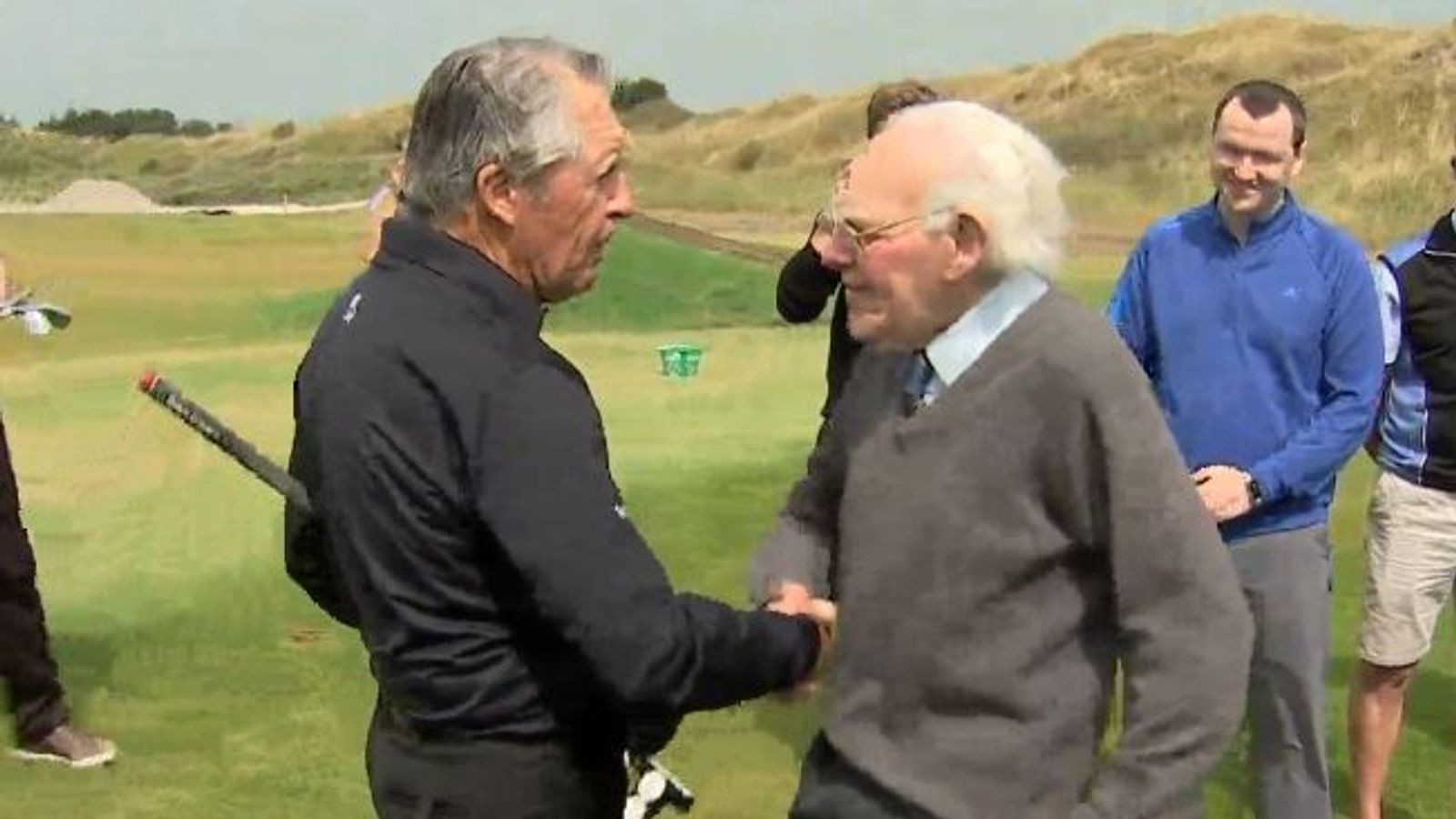 Golfing great Gary Player has been down to Birkdale ahead of The Open ...