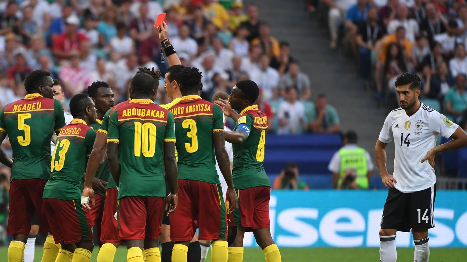 Germany 3-1 Cameroon: Timo Werner double helps Germany into ...