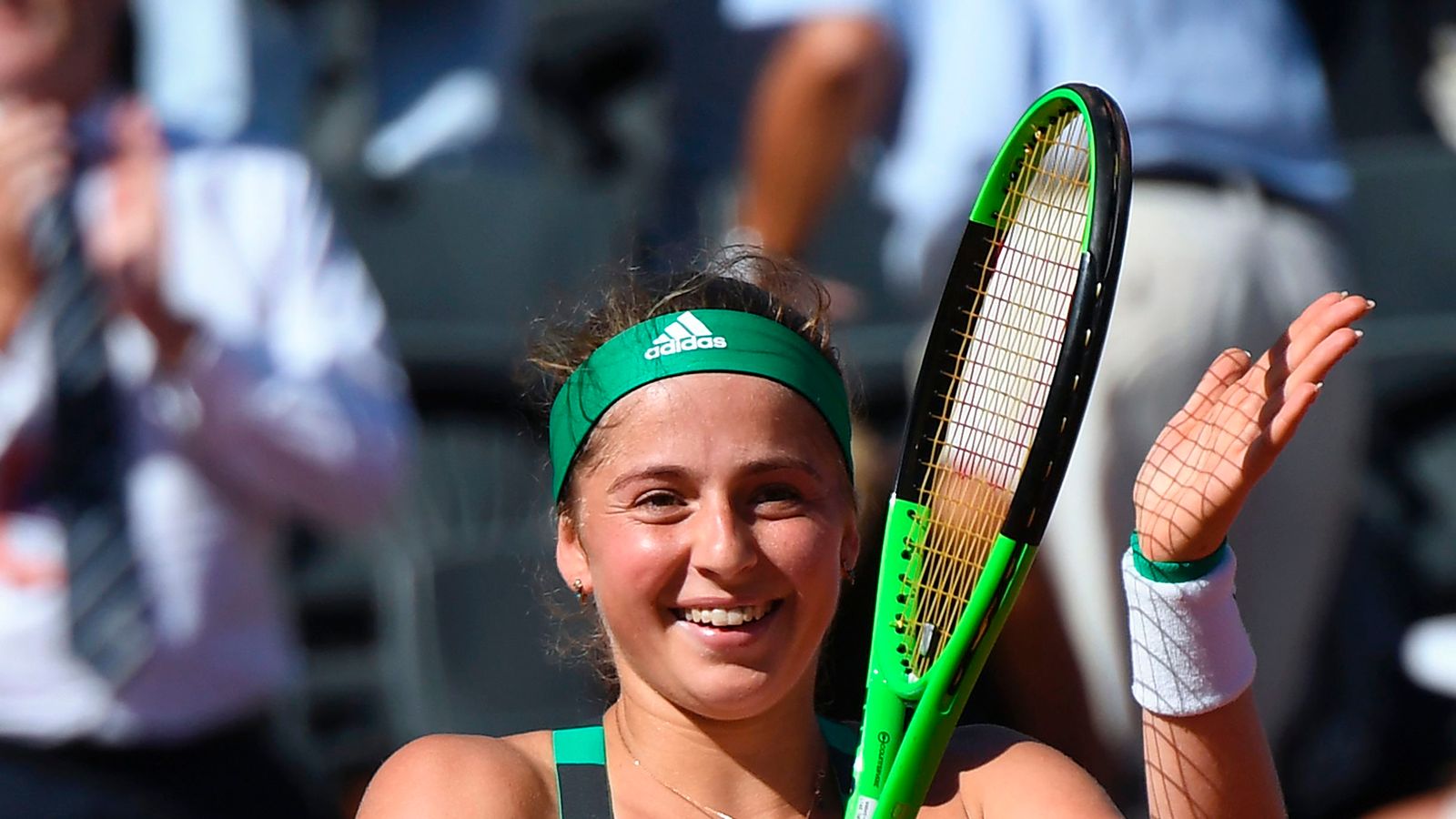 French Open finalist Jelena Ostapenko congratulated by Latvian ...