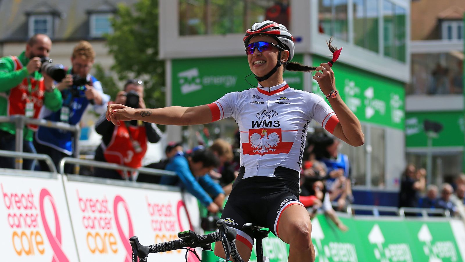 Katarzyna Niewiadoma claims OVO Energy Women's Tour opening stage ...