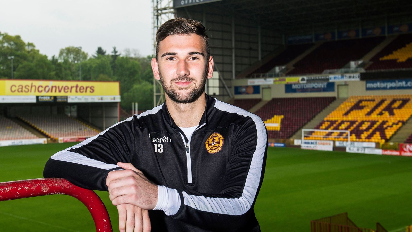 Russell Griffiths signs permanent Motherwell deal | Football News | Sky ...