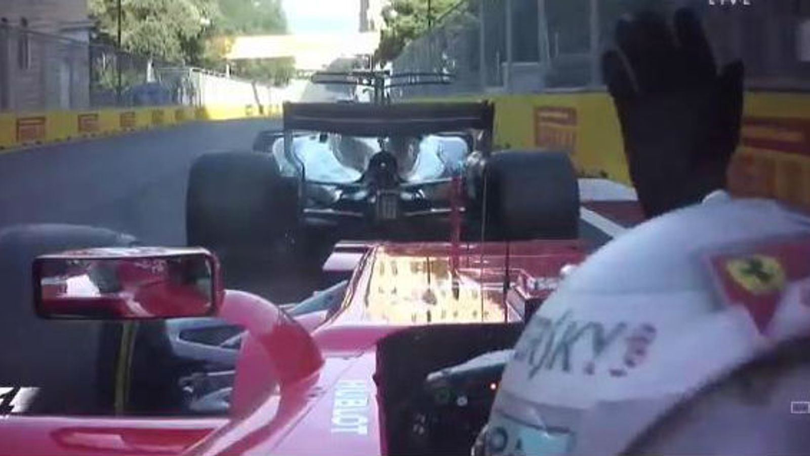 Lewis Hamilton v Sebastian Vettel: Title rivals clash in Azerbaijan GP ...