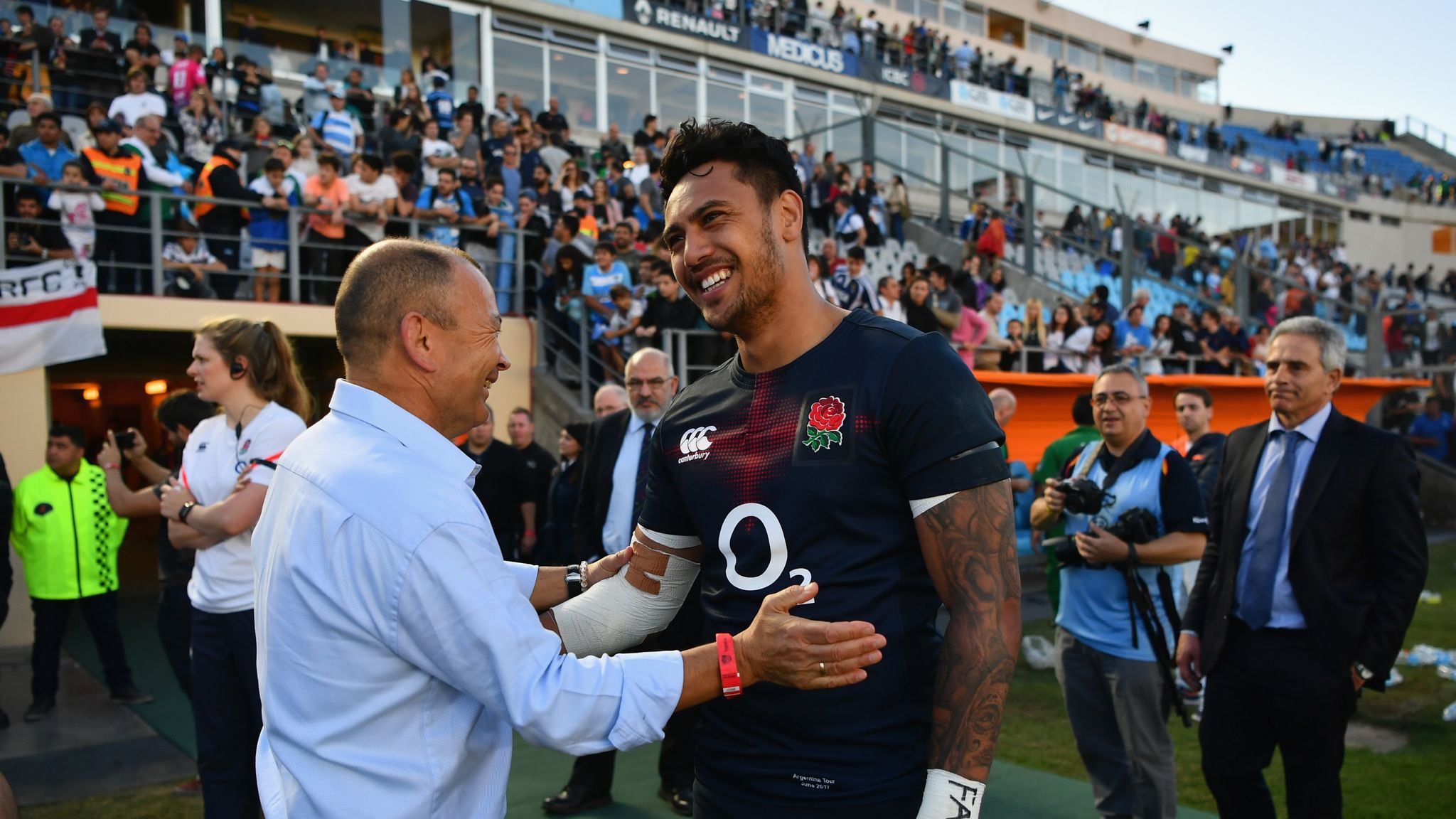 Denny Solomona wants to win England place back | Rugby Union News | Sky ...