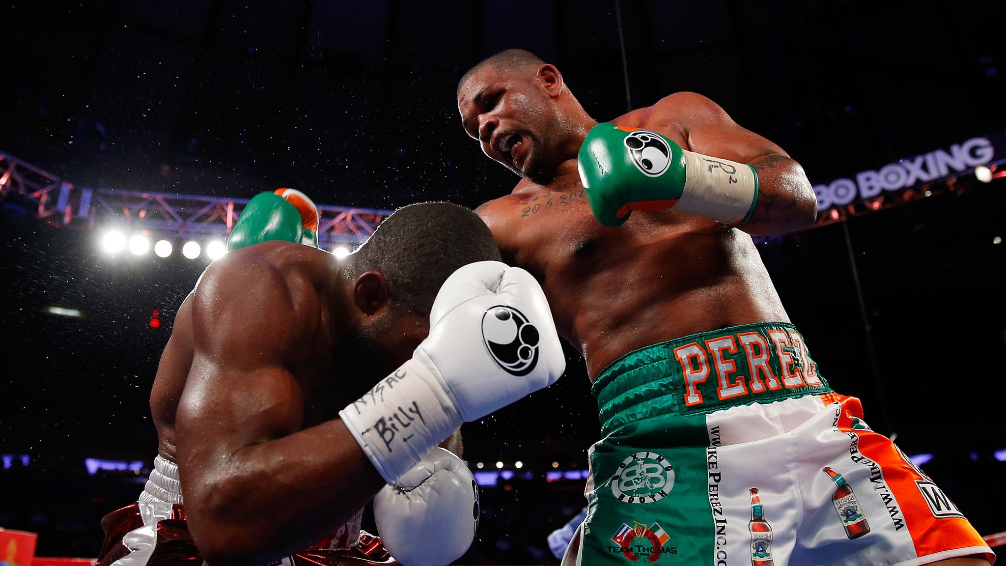 Mike Perez makes his comeback at cruiserweight as he tries to overcome ...