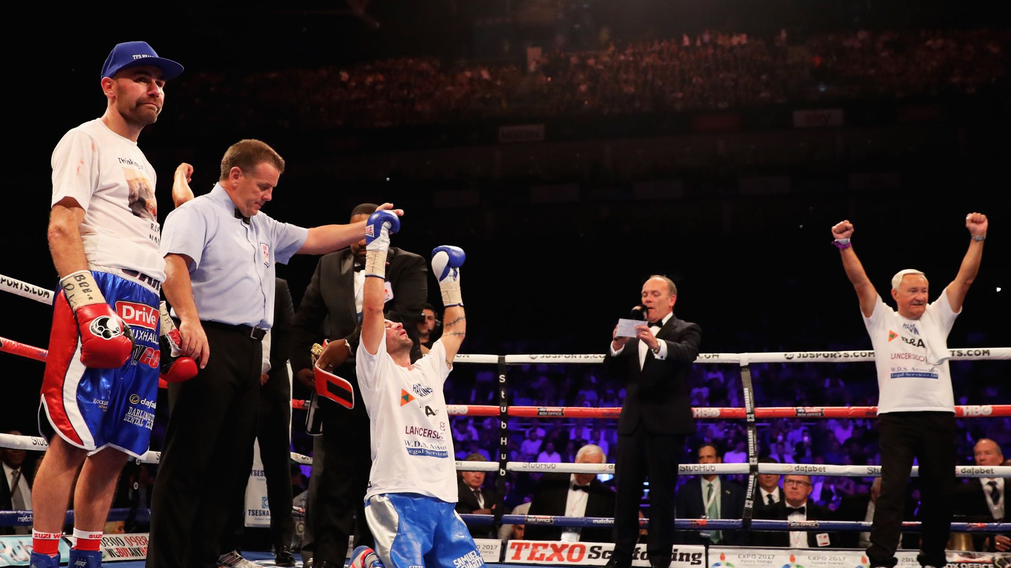Haskins vs Burnett: Stuart Hall would happily challenge Ryan Burnett if ...