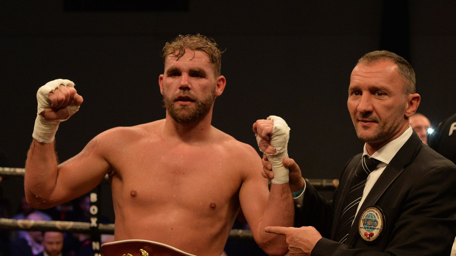 Billy Joe Saunders weighs in at 160lbs for David Lemieux clash in first ...