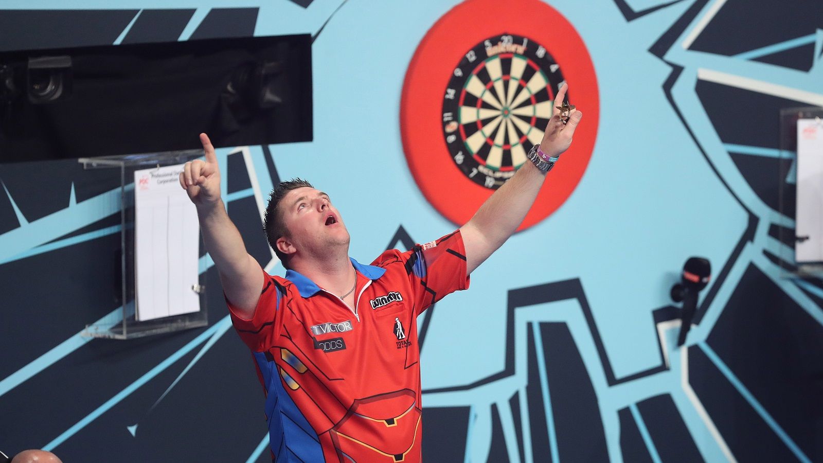Daryl Gurney was emotional at the end of his World Matchplay win ...