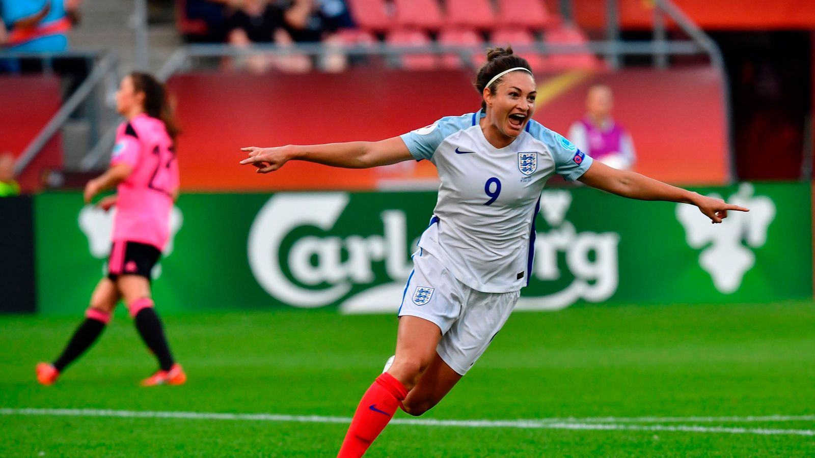 England 6-0 Scotland: Jodie Taylor scores a hat-trick as England thrash ...