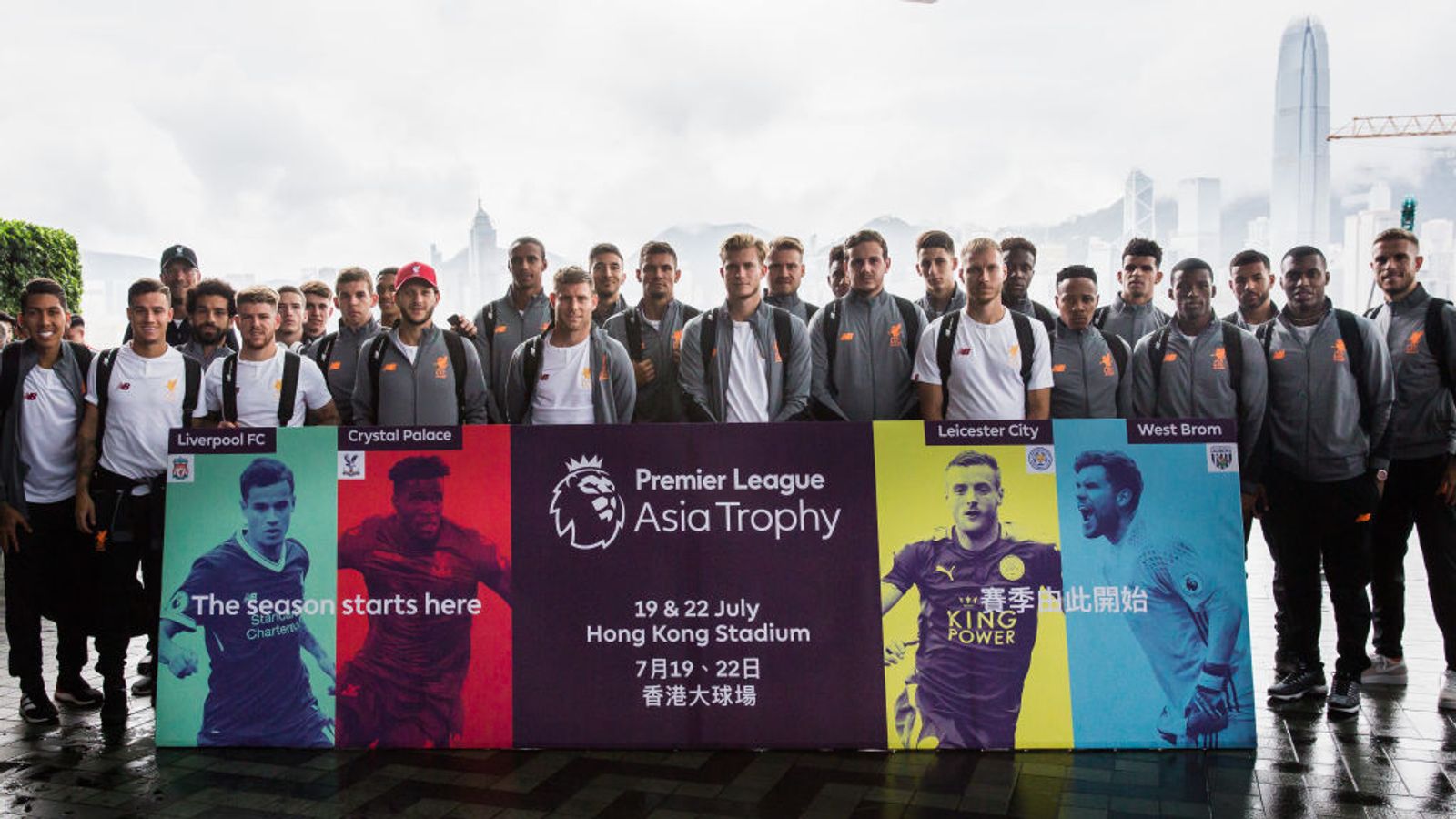 Liverpool's Asia Trophy preparation hit by heavy rain in Hong Kong ...