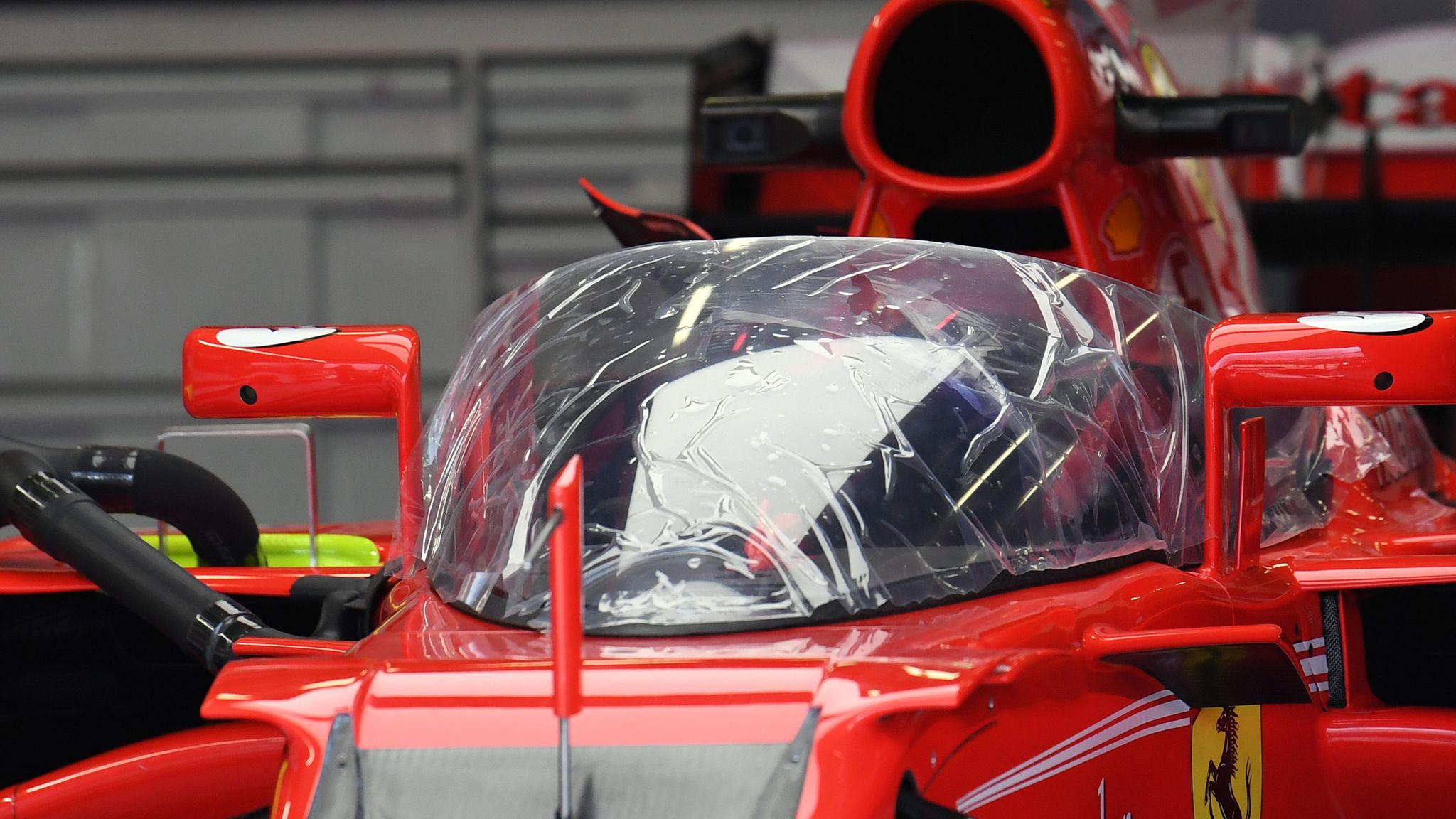 Sebastian Vettel suffers dizziness in first trial of new F1 Shield | F1 ...