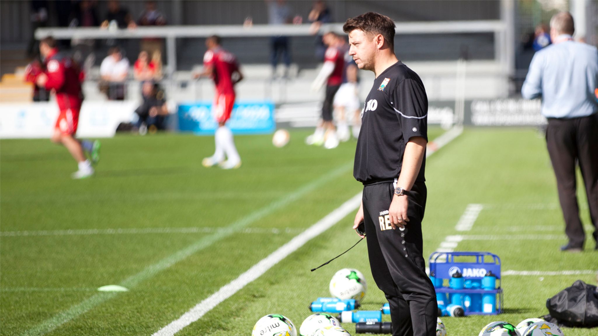 Rossi Eames: Barnet head coach, ex-gymnast, youngest league boss ...