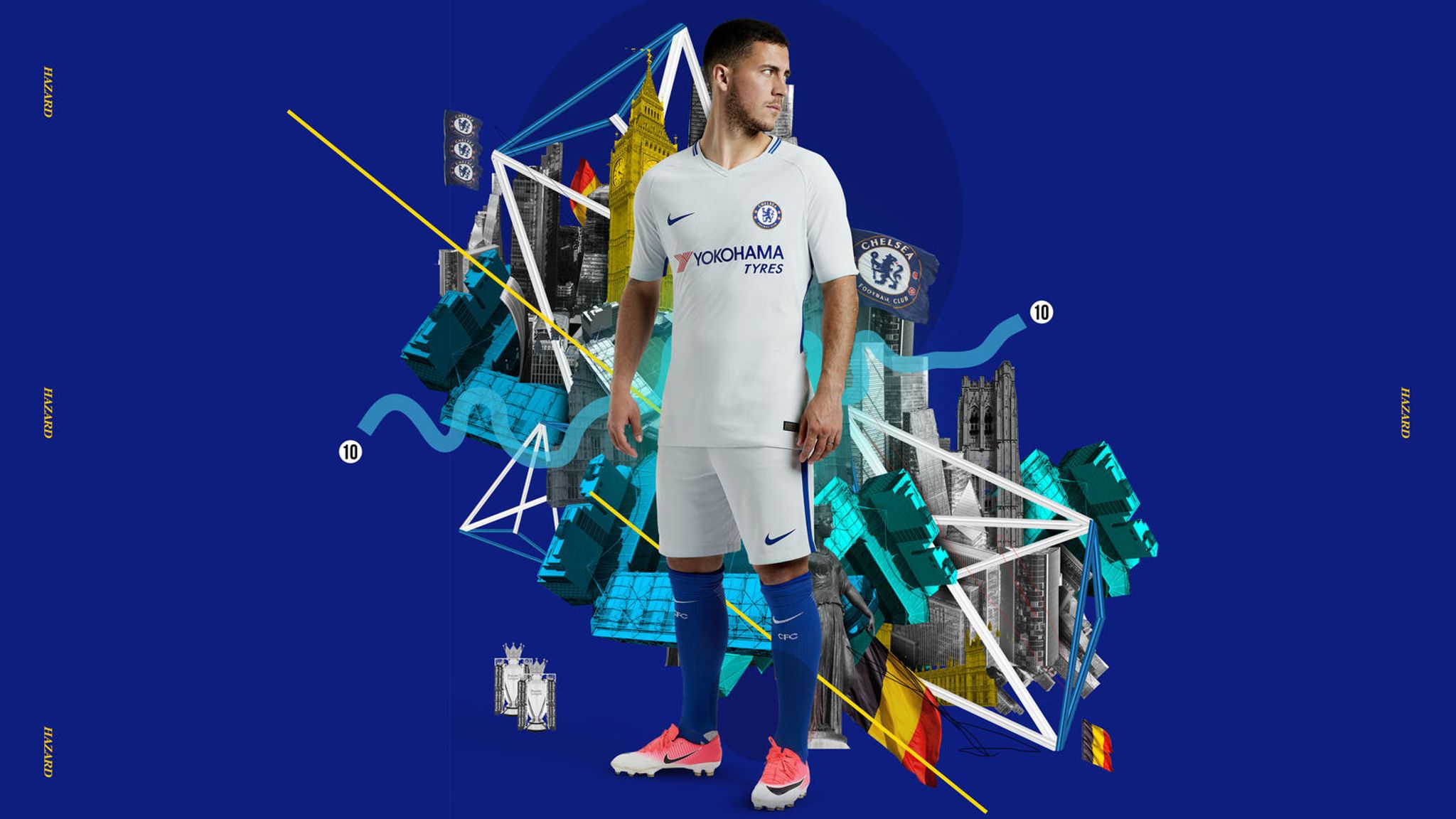 Chelsea launch new Nike kit for 2017/18 Premier League season ...
