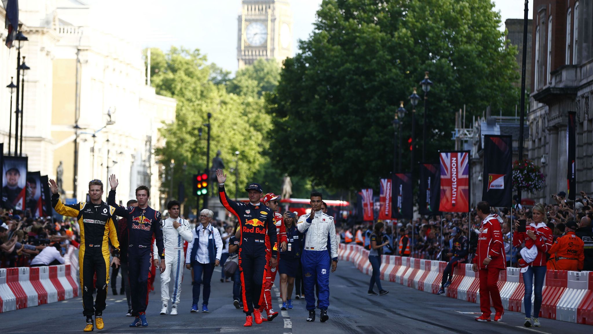 Formula 1 returns to London with iconic event ahead of British GP | F1 ...
