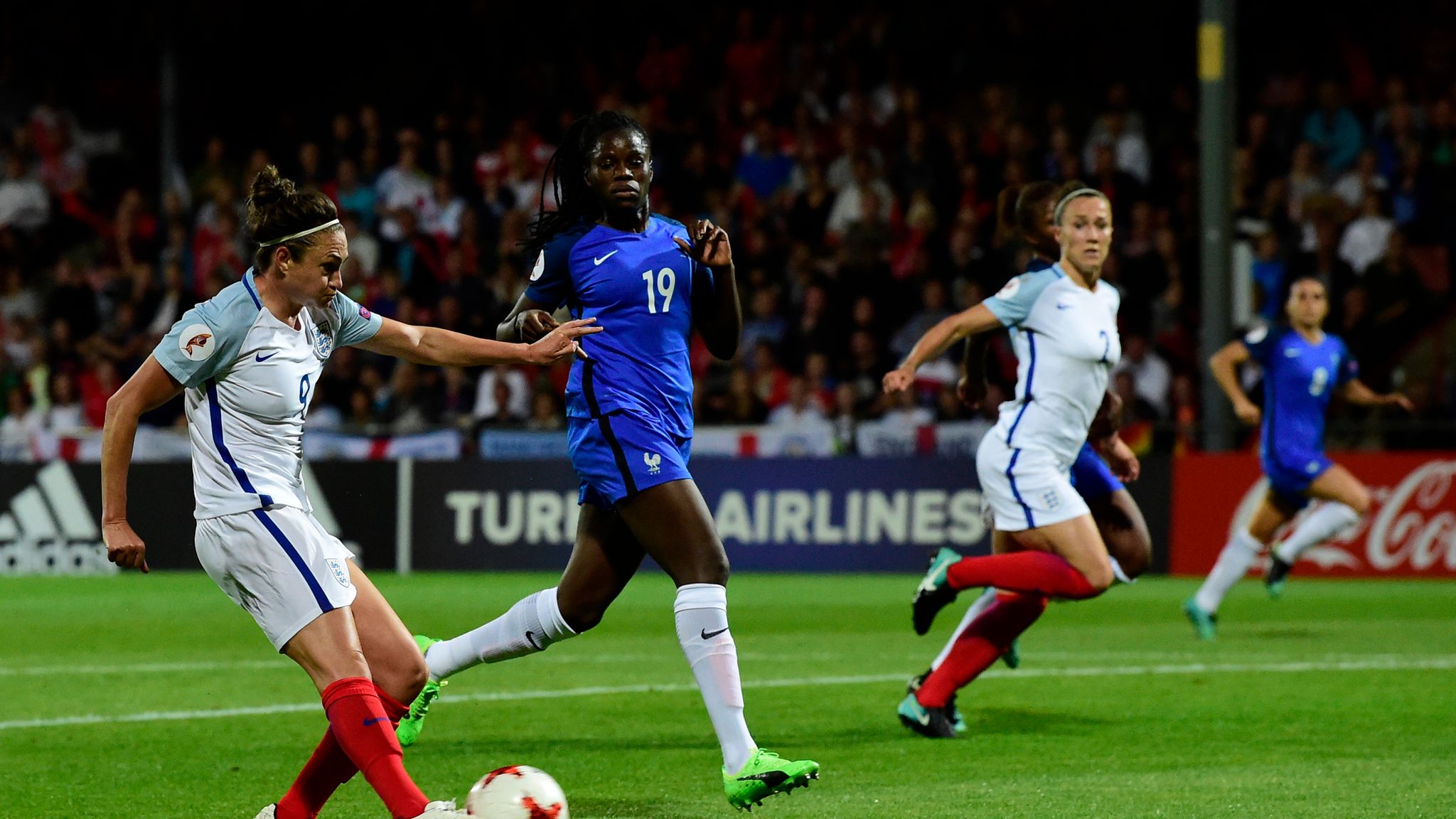 England 1-0 France: Jodie Taylor's goal enough to send Lionesses into ...