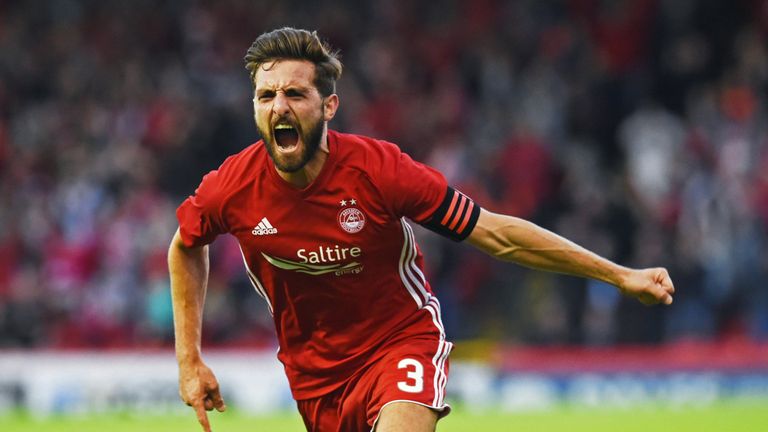 Aberdeen 2-1 Apollon Limassol: Graeme Shinnie Europa League thunderbolt ...