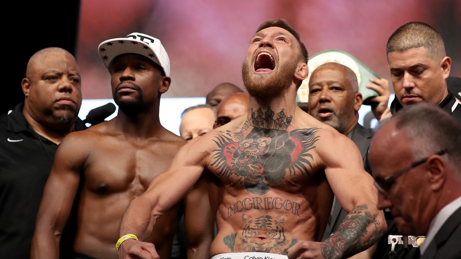 Mayweather vs McGregor: What did we learn from the weigh-in? | Boxing ...