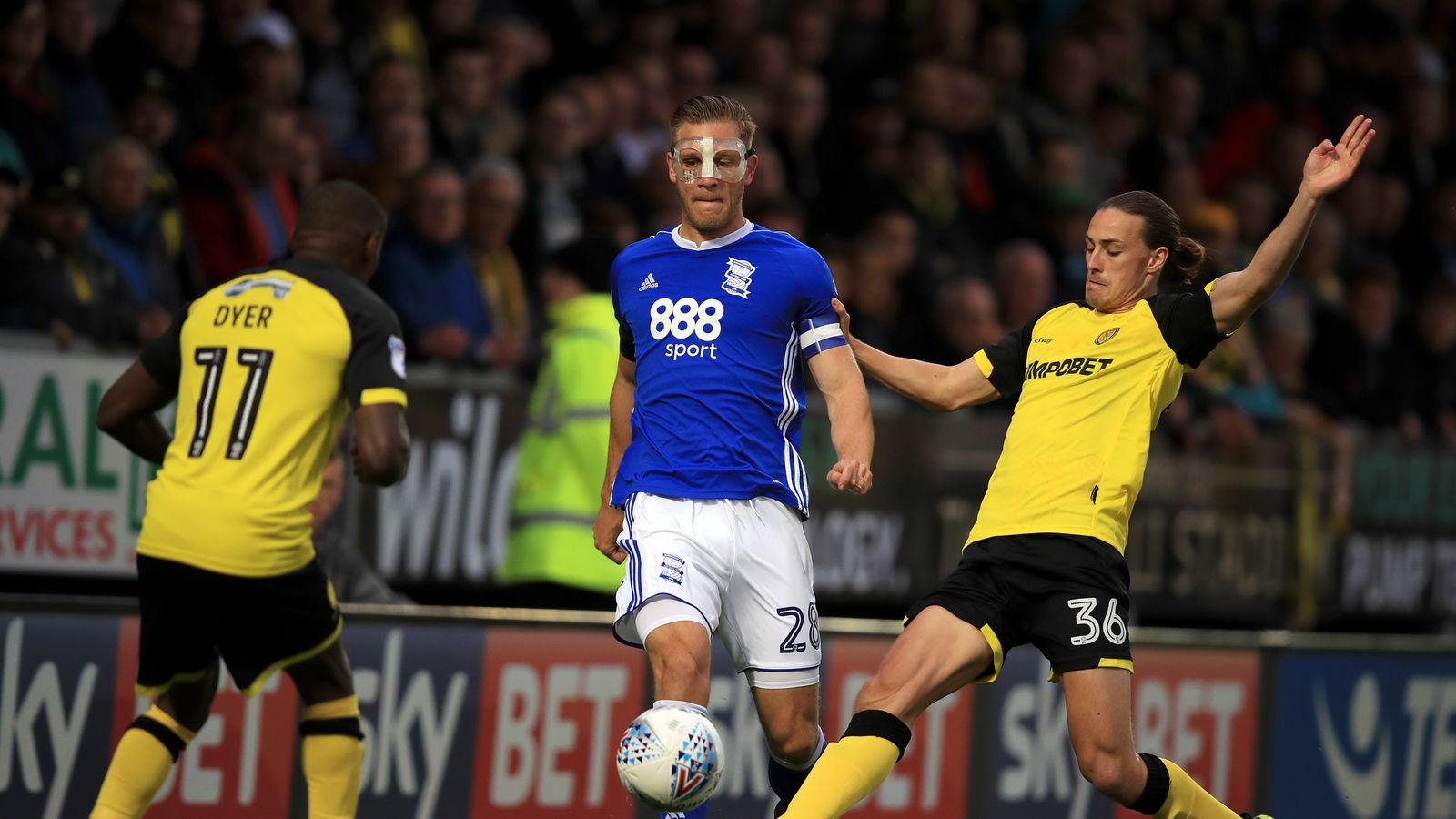 Burton 2-1 Birmingham: Albion get first points of the season | Football ...