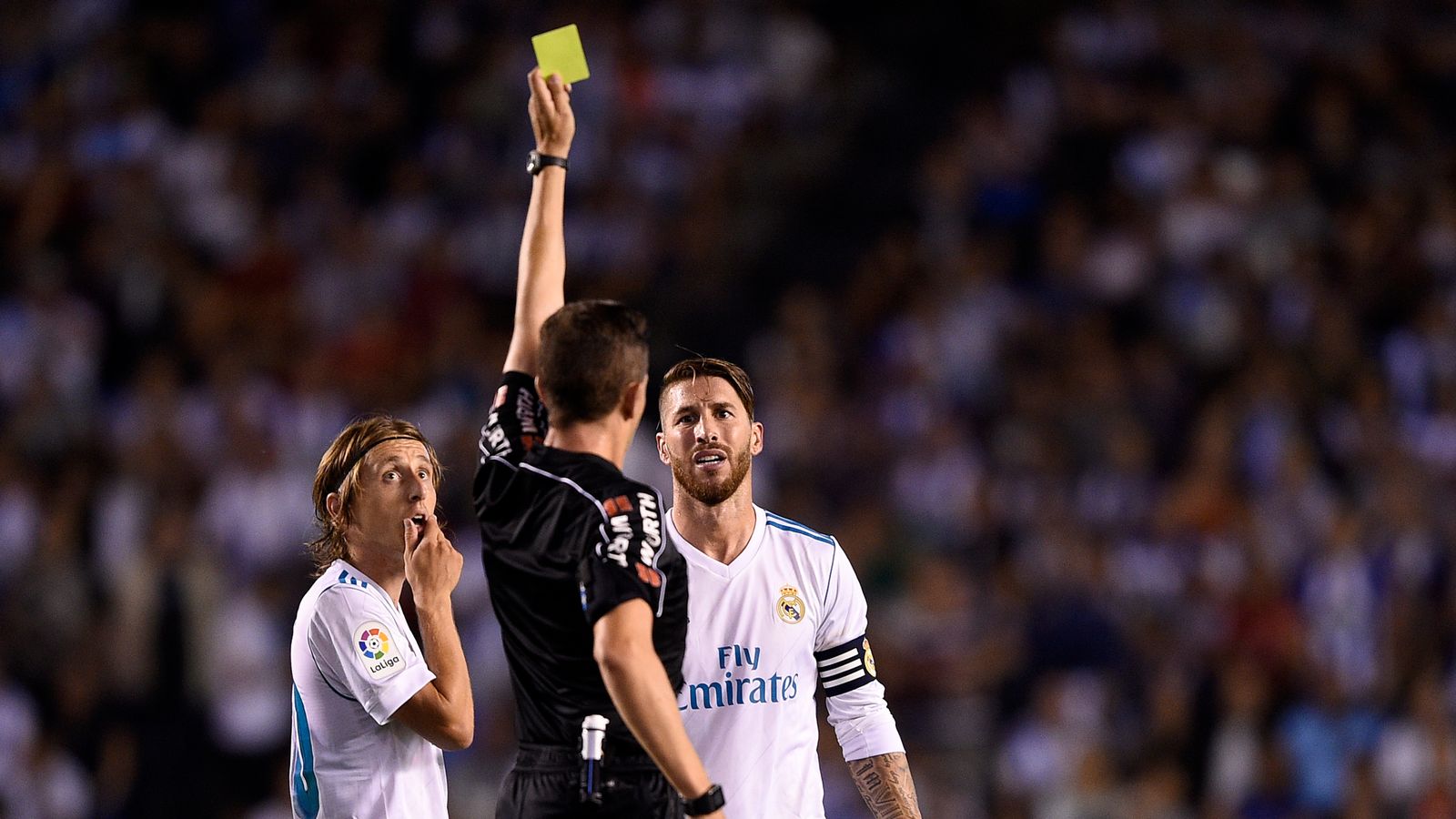 Real Madrid's Sergio Ramos prefers Premier League referees to La Liga ...