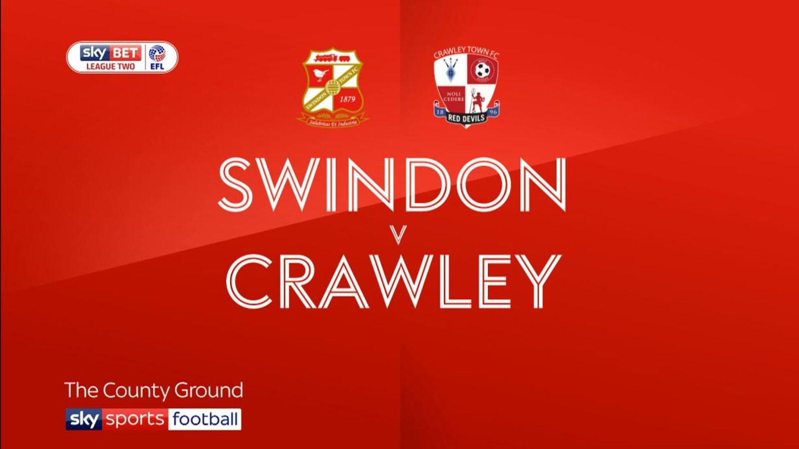 Swindon 0-3 Crawley: First win of the season for Red Devils | Football ...