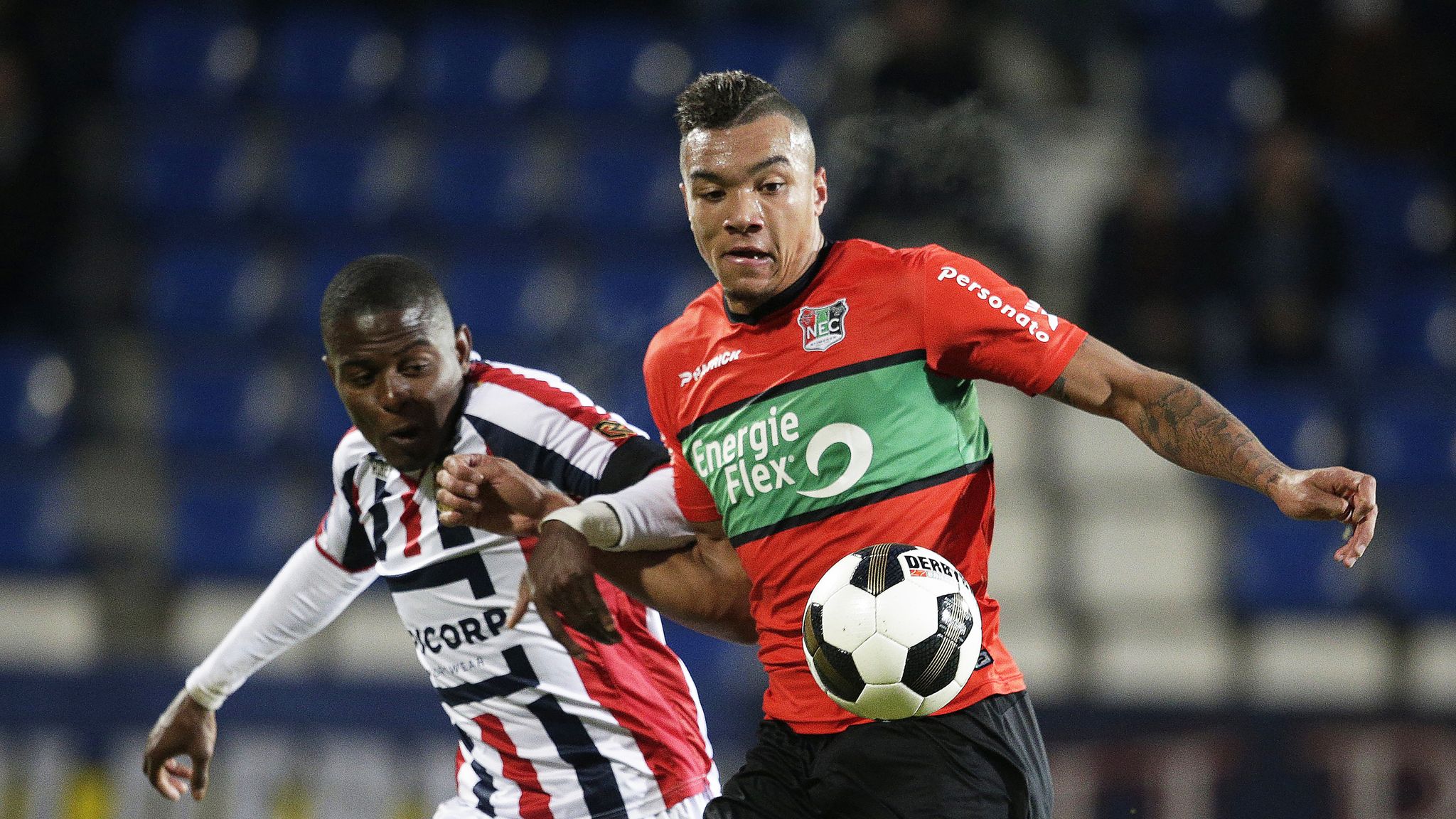 Leeds United sign Dutch striker Jay-Roy Grot from NEC Nijmegen ...