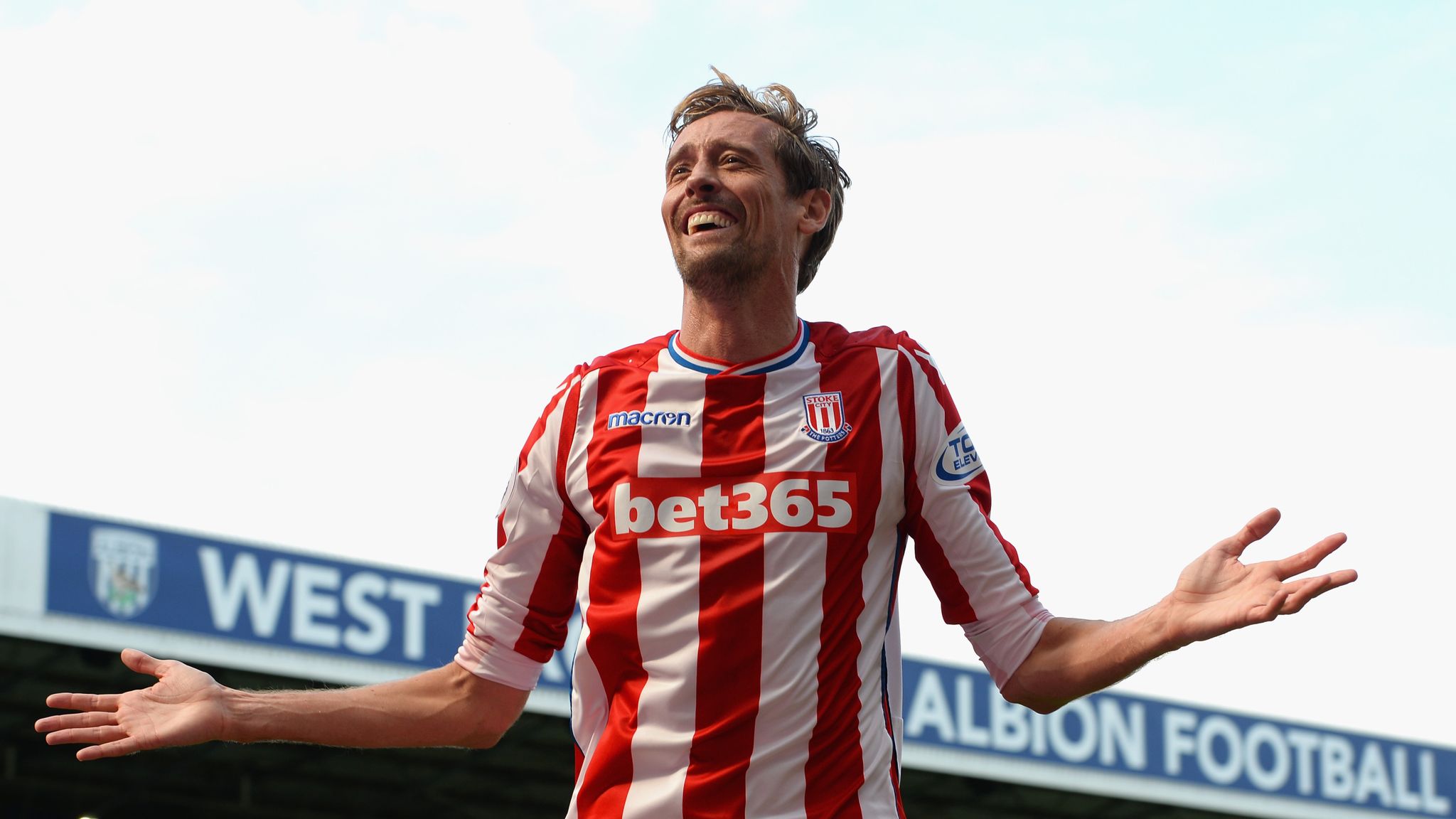 West Brom 1-1 Stoke: Peter Crouch punishes defensive mix-up to cancel ...
