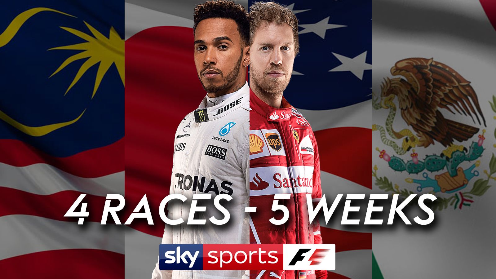 F1 2017: Four Grands Prix in five weeks as title run-in intensifies ...