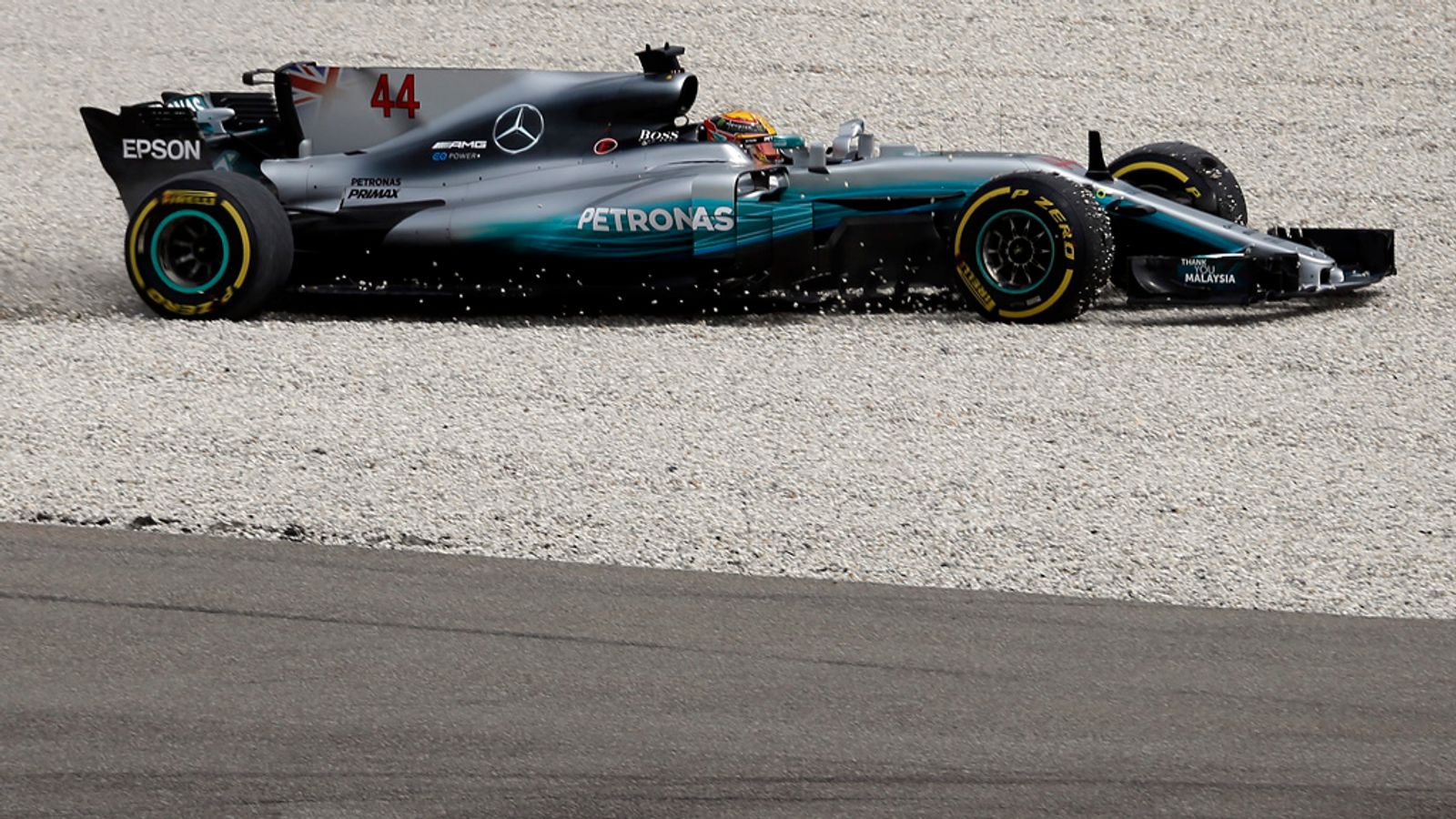 WATCH: Lewis Hamilton spins off in Practice Two at the Malaysia GP | F1 ...