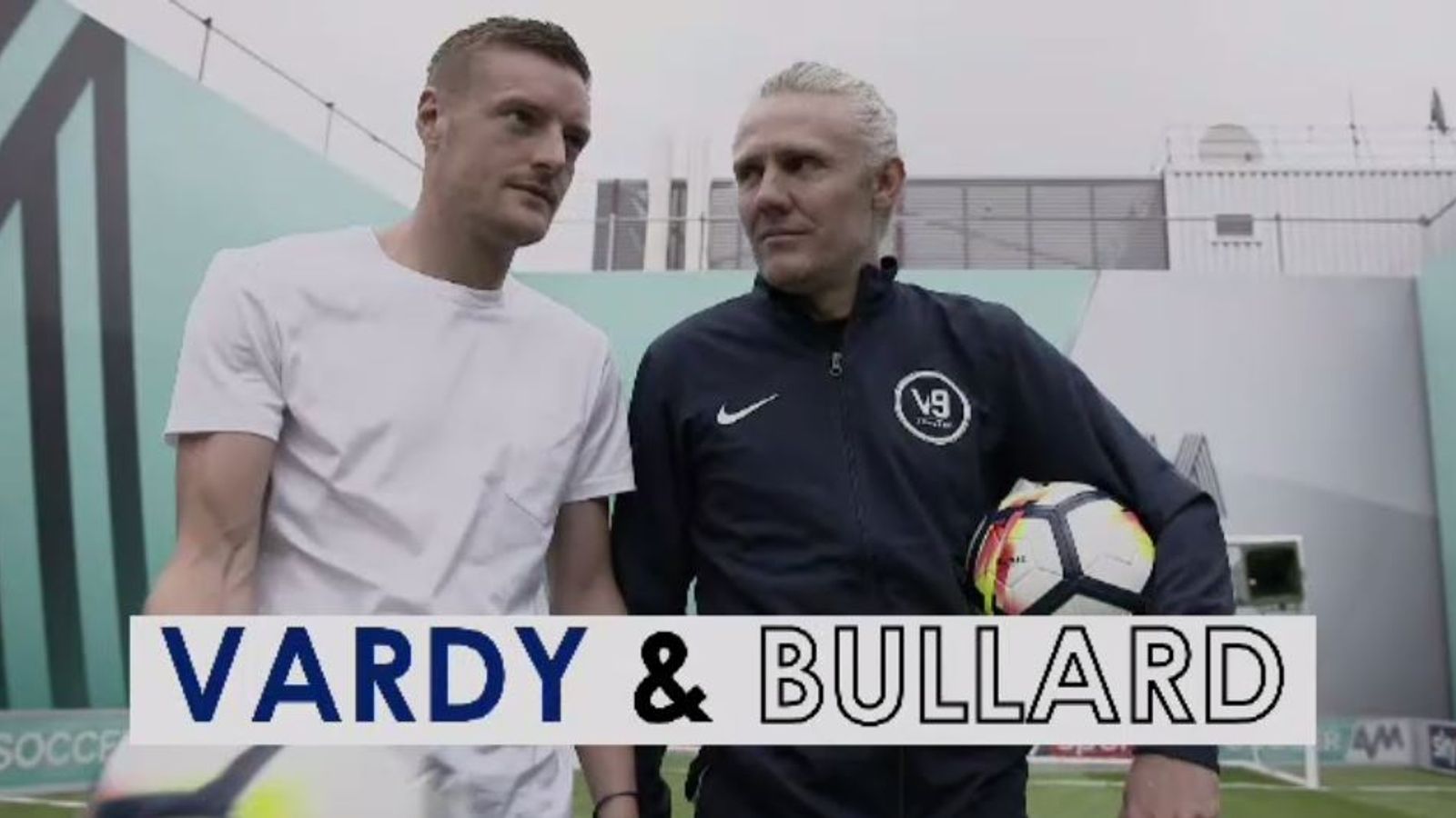 Jamie Vardy meets Jimmy Bullard to talk goalscoring on Soccer AM ...