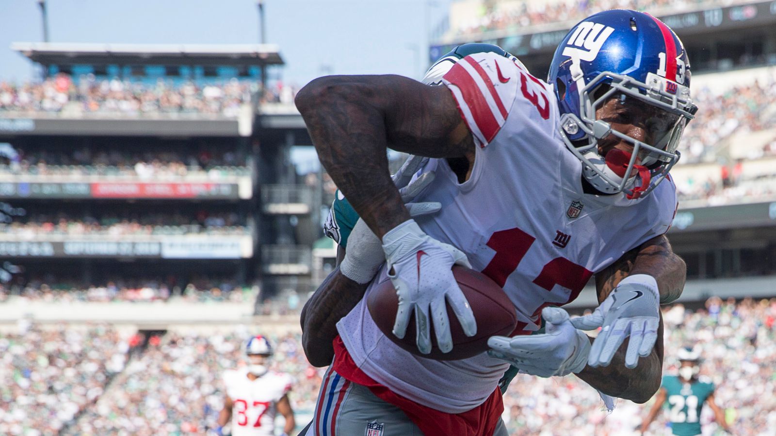 WATCH: Amazing Odell Beckham Jr TD catch! | NFL News | Sky Sports