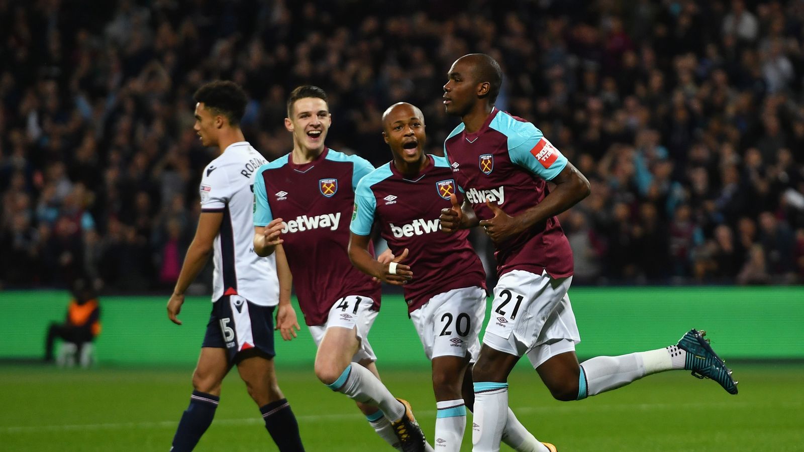 West Ham 3-0 Bolton: Angelo Ogbonna, Diafra Sakho and Arthur Masuaku ...