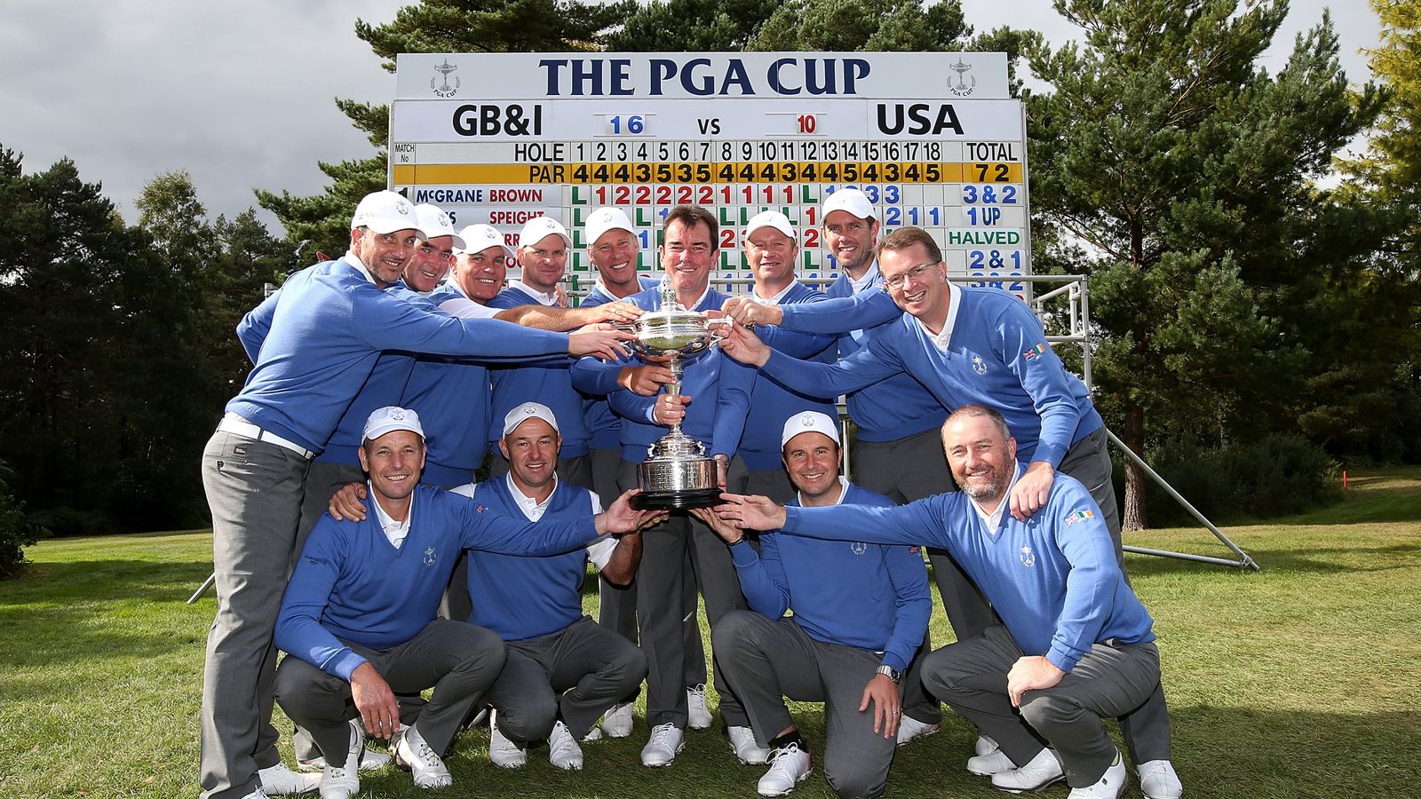 Great Britain and Ireland retain PGA Cup with 16-10 win over USA | Golf ...