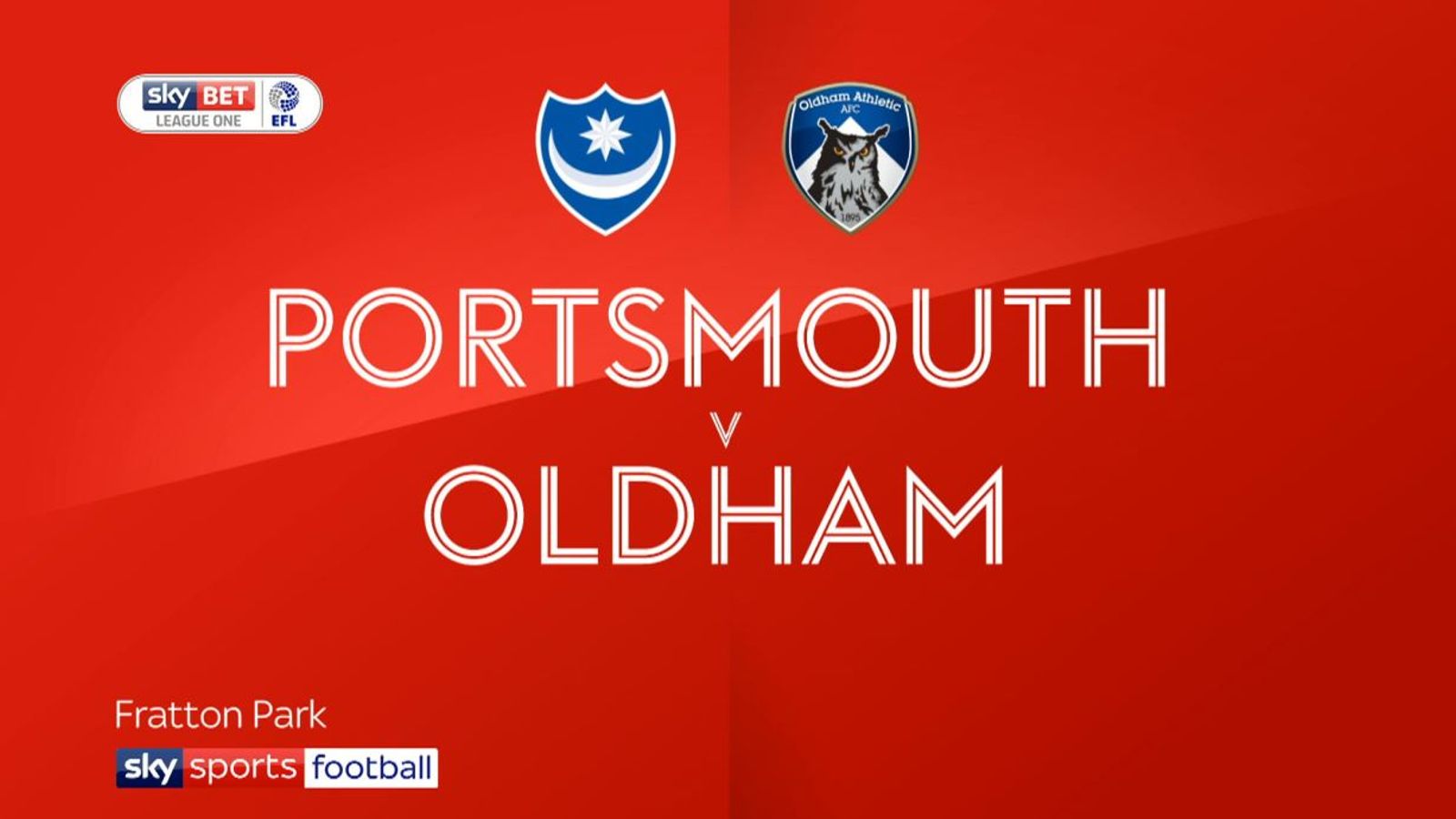 Portsmouth v Oldham preview | Football News | Sky Sports