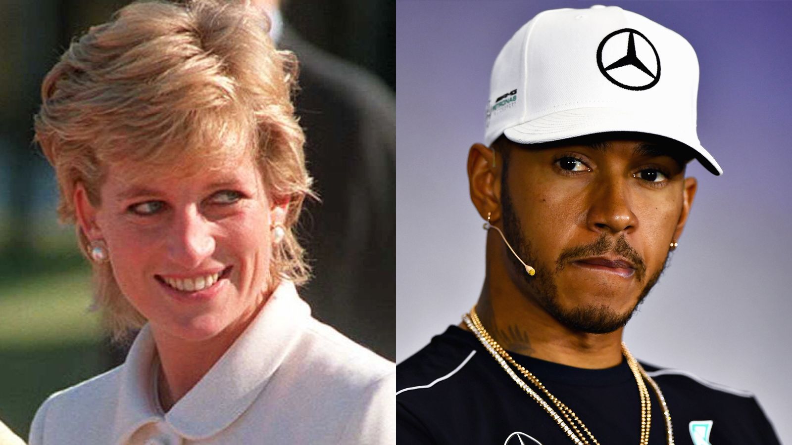 Lewis Hamilton writes poem in tribute to Princess Diana | F1 News | Sky ...
