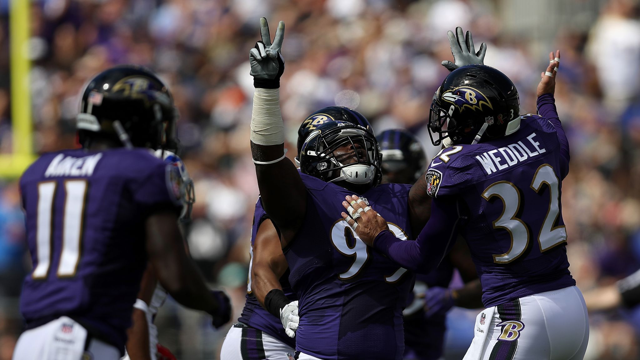 Baltimore Ravens' Eric Weddle aiming to emulate great defences of years ...
