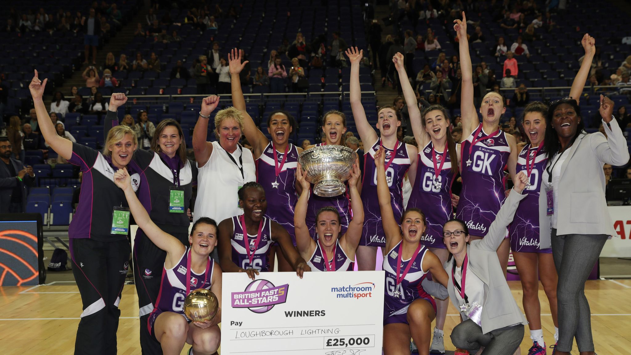 Loughborough Lightning won the Fast5 trophy | Netball News | Sky Sports