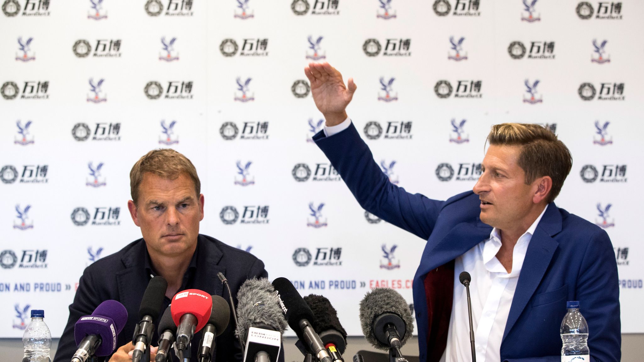 Ronald de Boer: My brother Frank's sacking by Crystal Palace was 'sour ...