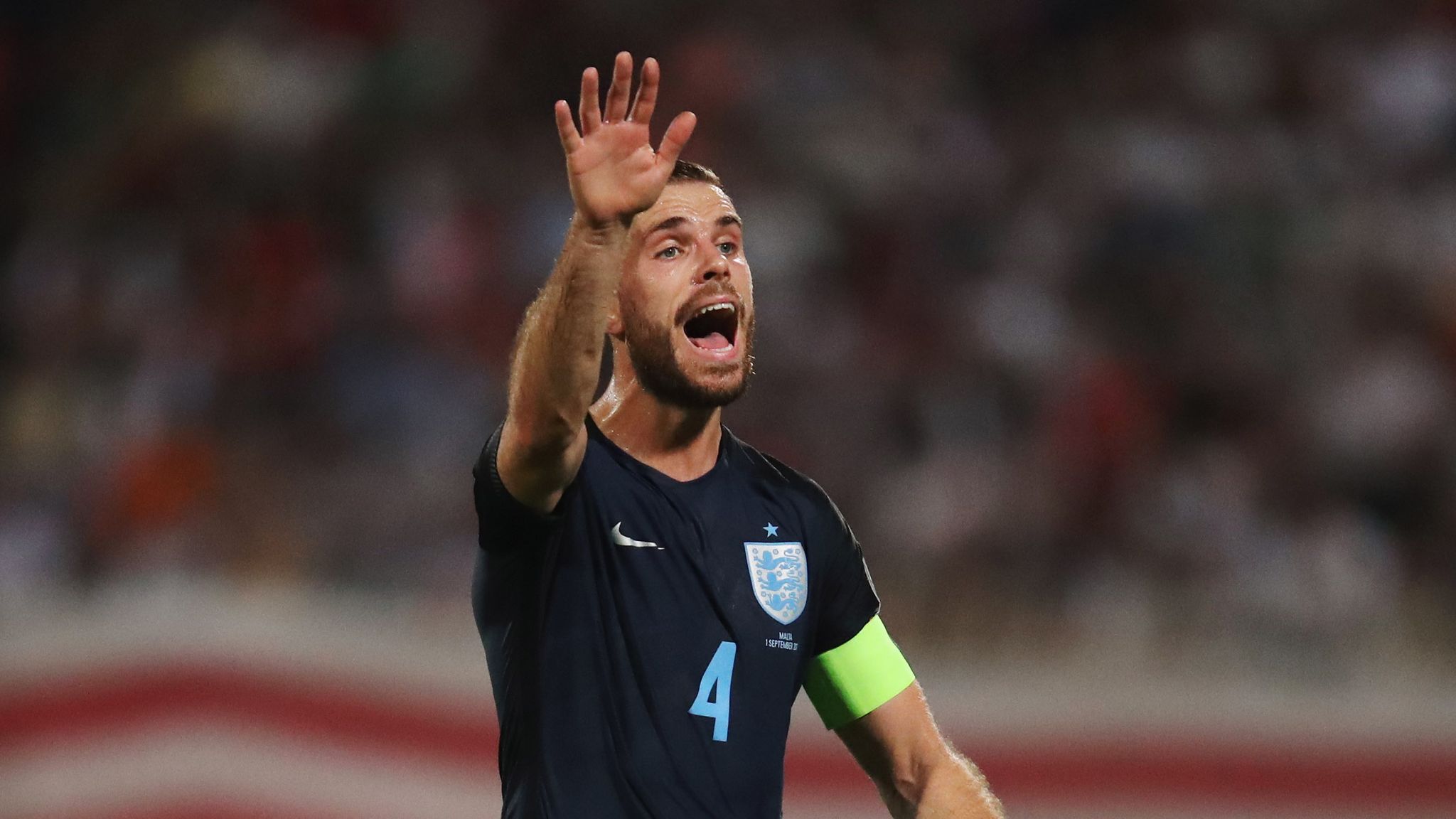 Jordan Henderson will captain England against Slovakia, says manager ...