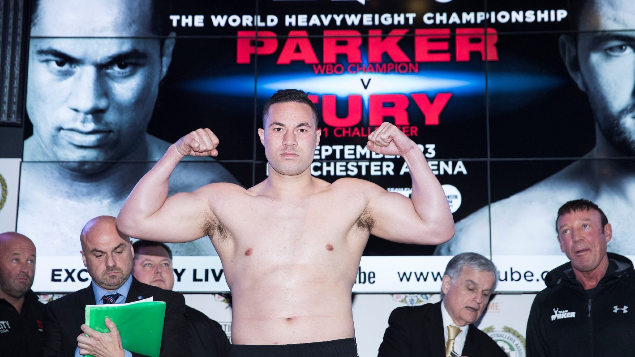 Anthony Joshua, Tyson Fury and Lennox Lewis looked different on the ...