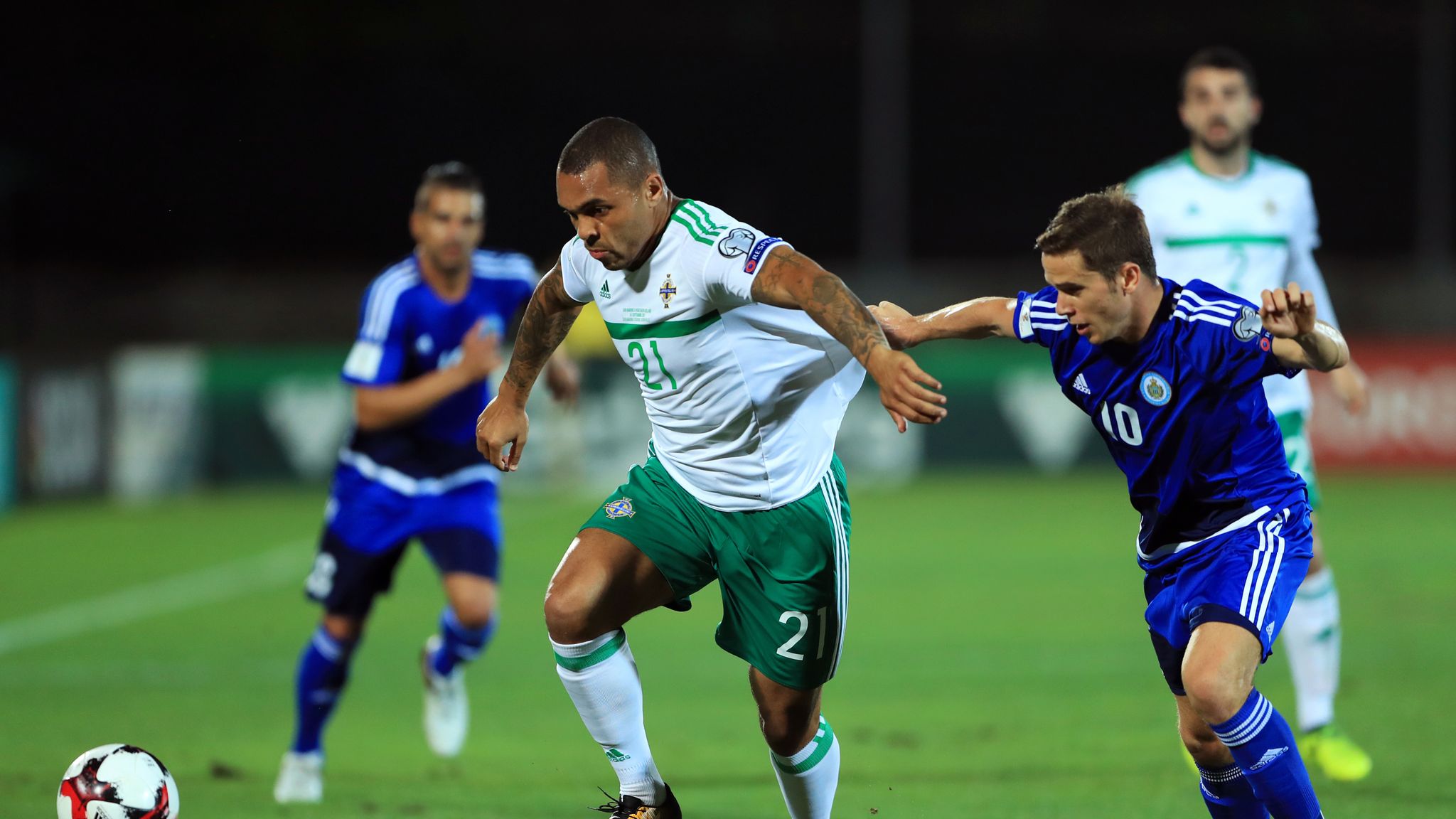 San Marino 0-3 Northern Ireland: Josh Magennis scores late double ...