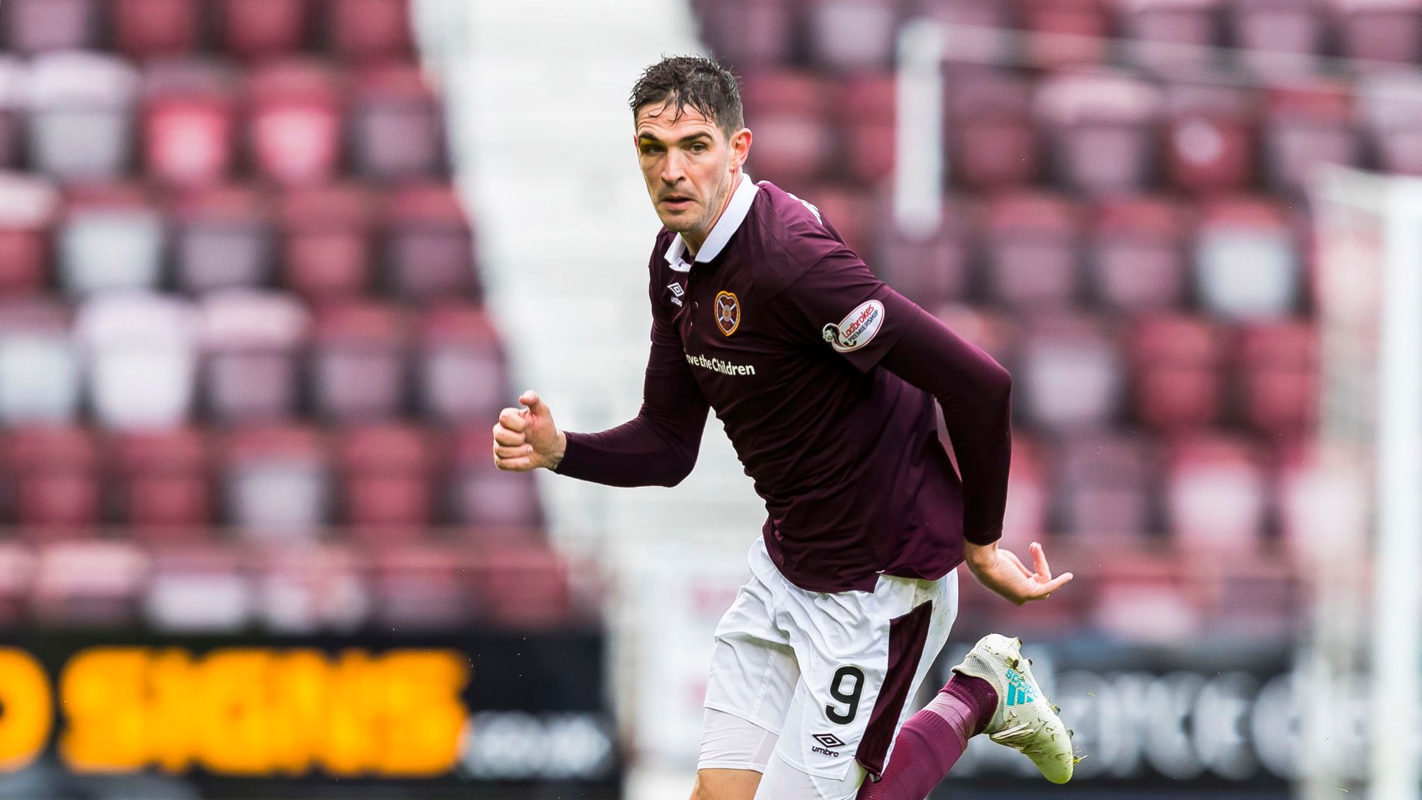Hearts offer support to Kyle Lafferty after striker reveals gambling ...