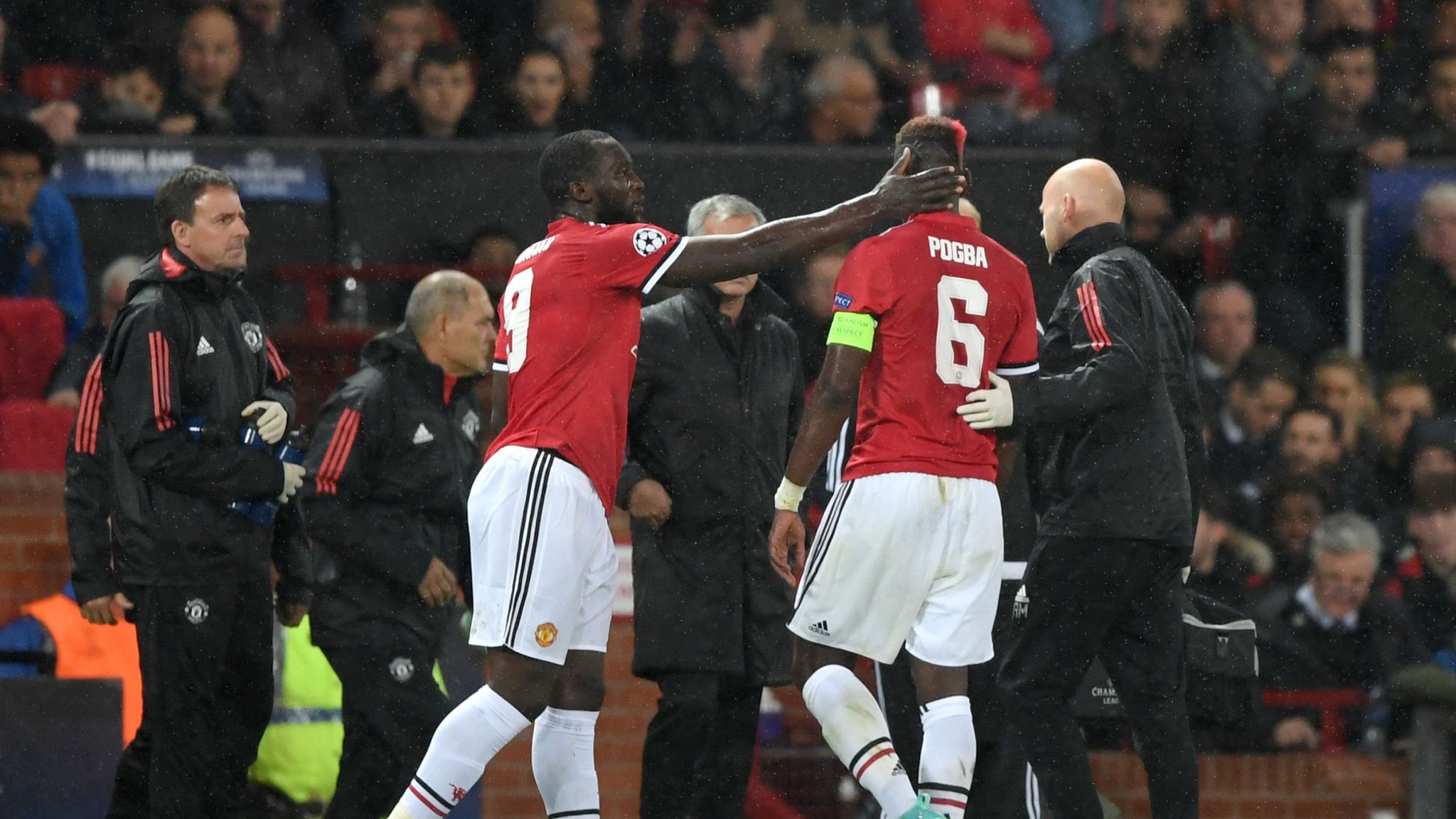 Man Utd wait on Paul Pogba scan after injury in Champions League win ...